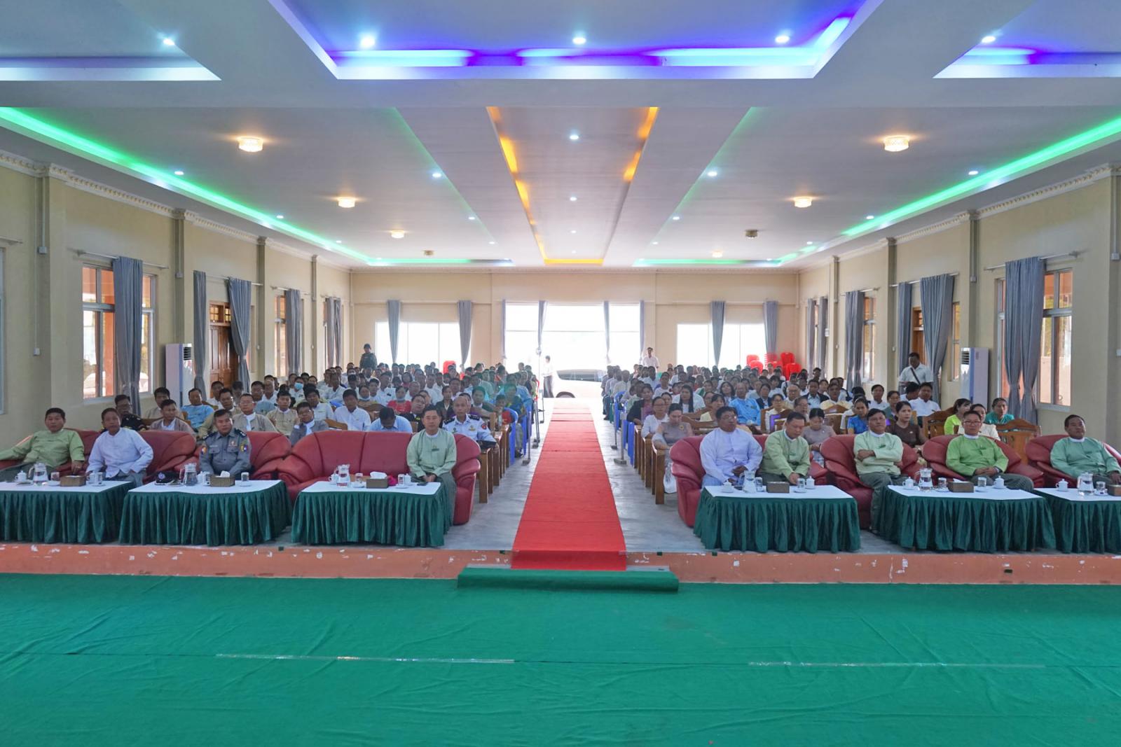 မင်းဘူးခရိုင်အဆင့် ၂၄ ကြိမ်မြောက် မြန်မာတိုင်းရင်းသားတို့၏ ရိုးရာယဉ်ကျေးမှု အဆို၊ အက၊ အရေး